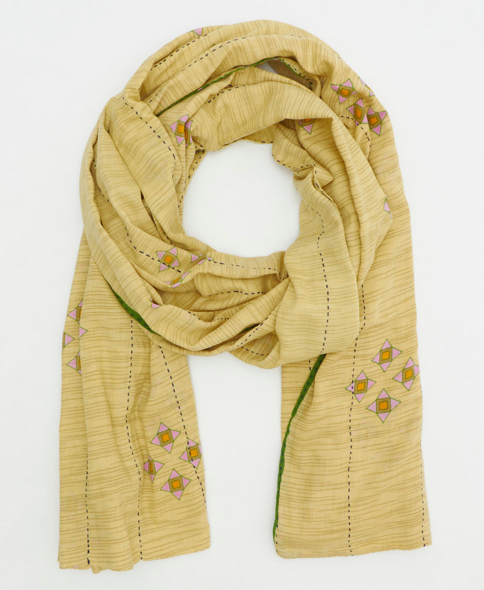 Kantha Long Scarf: No. 250615 | Anchal – Anchal Project