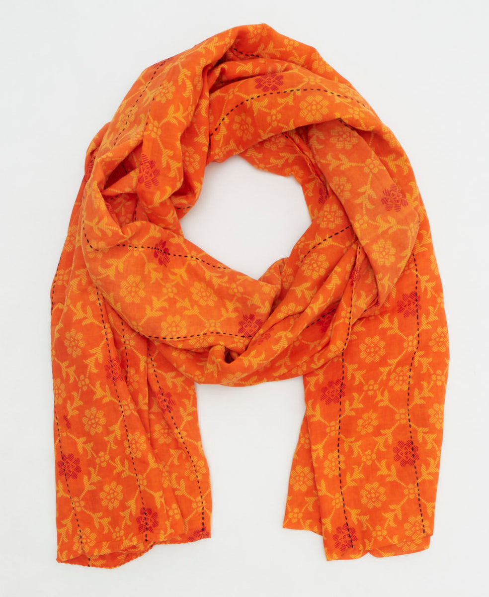 Kantha Long Scarf: No. 250738 | Anchal – Anchal Project