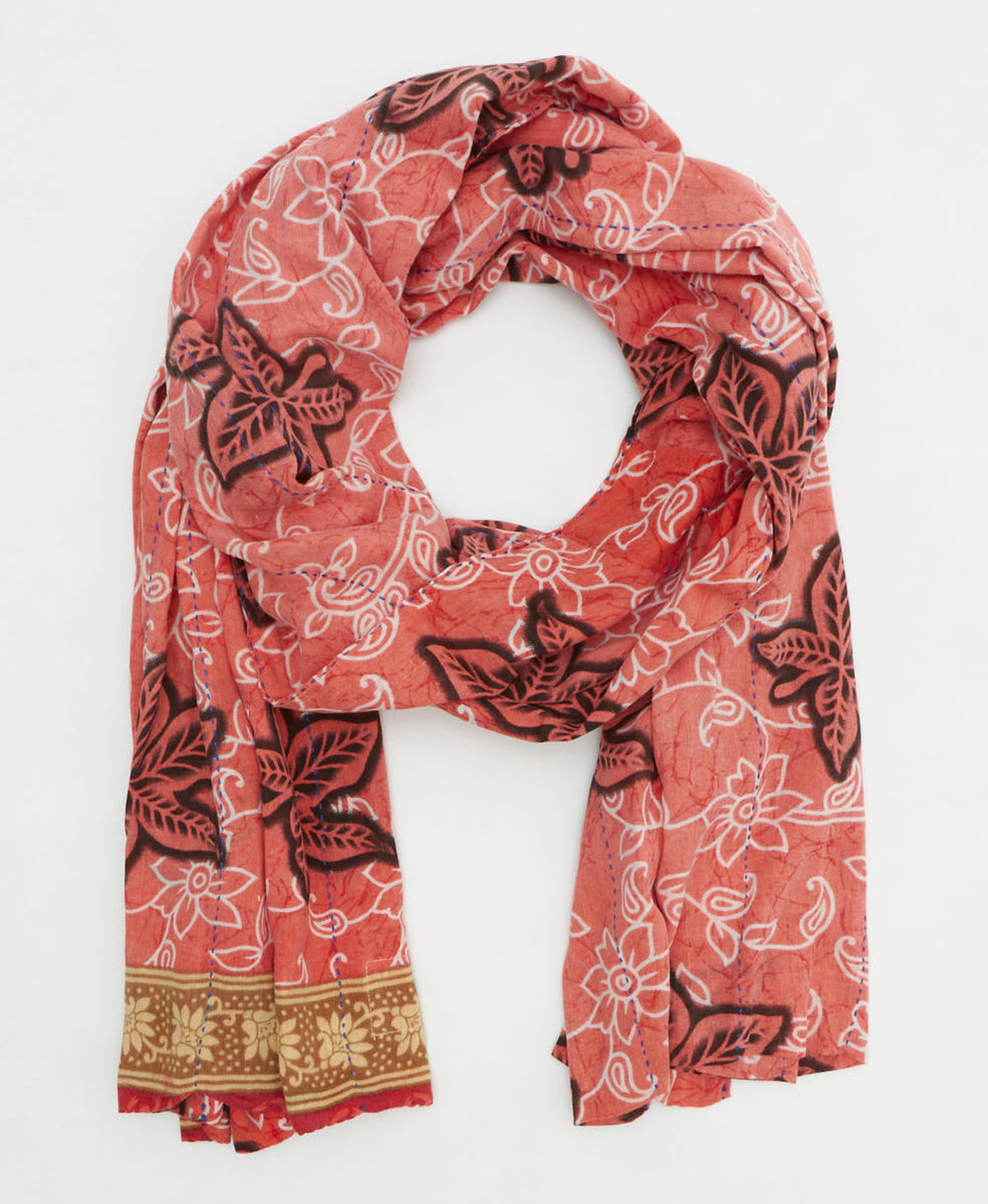 Kantha Long Scarf: No. 250750 | Anchal – Anchal Project