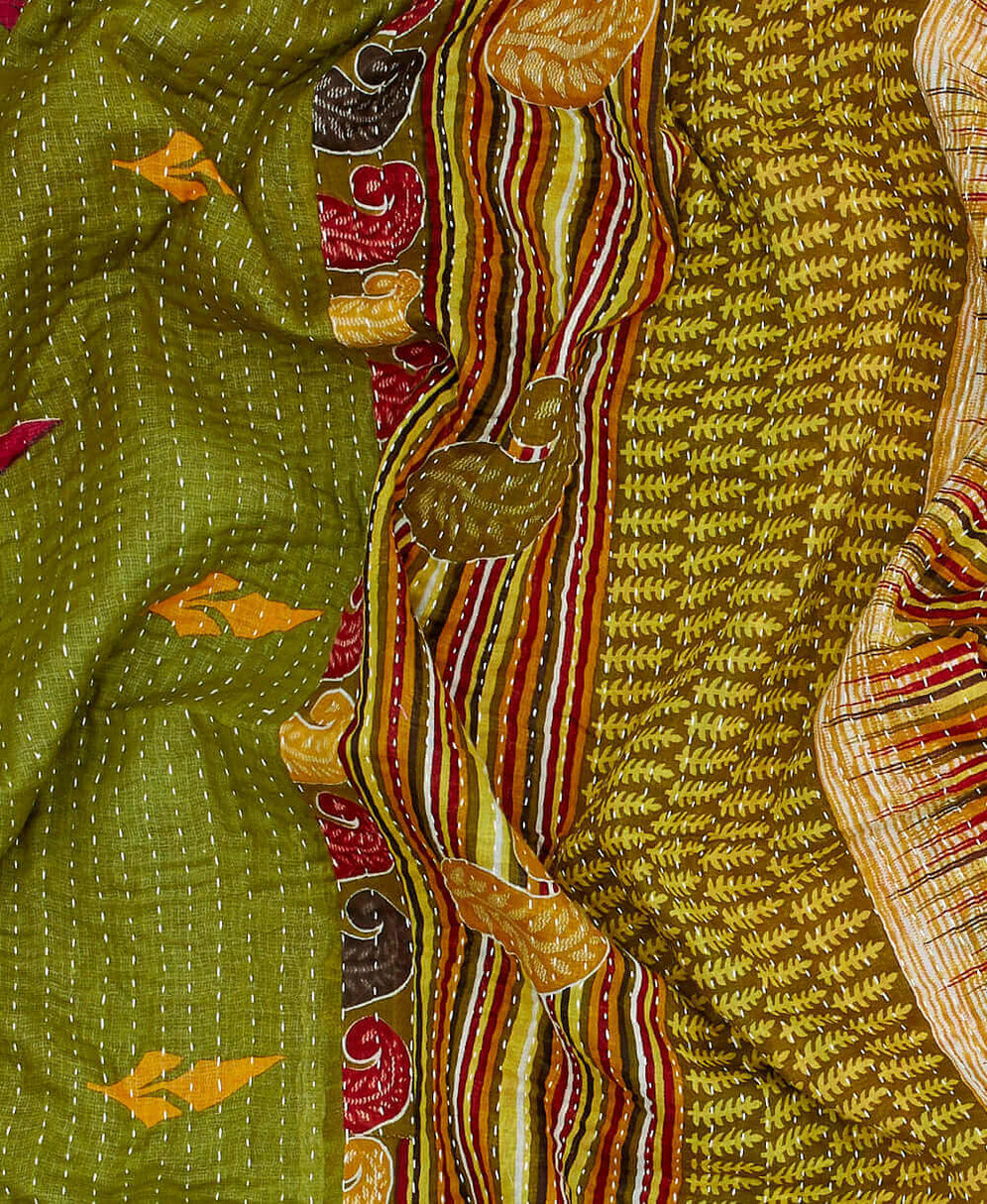 Kantha Quilts - Fair Trade Quilted Throws | Anchal Project
