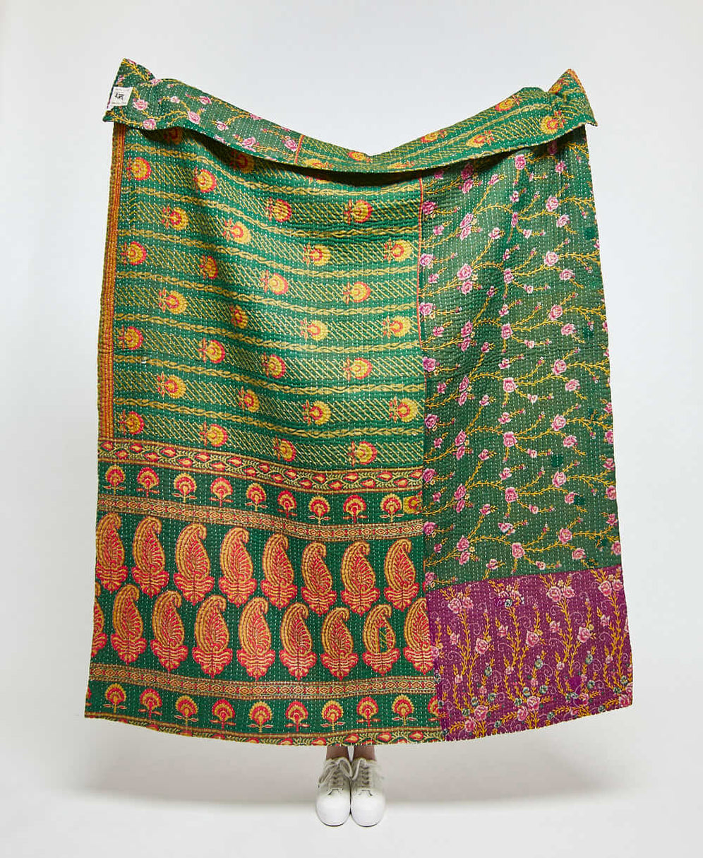 Kantha Quilts - Fair Trade Quilted Throws | Anchal Project
