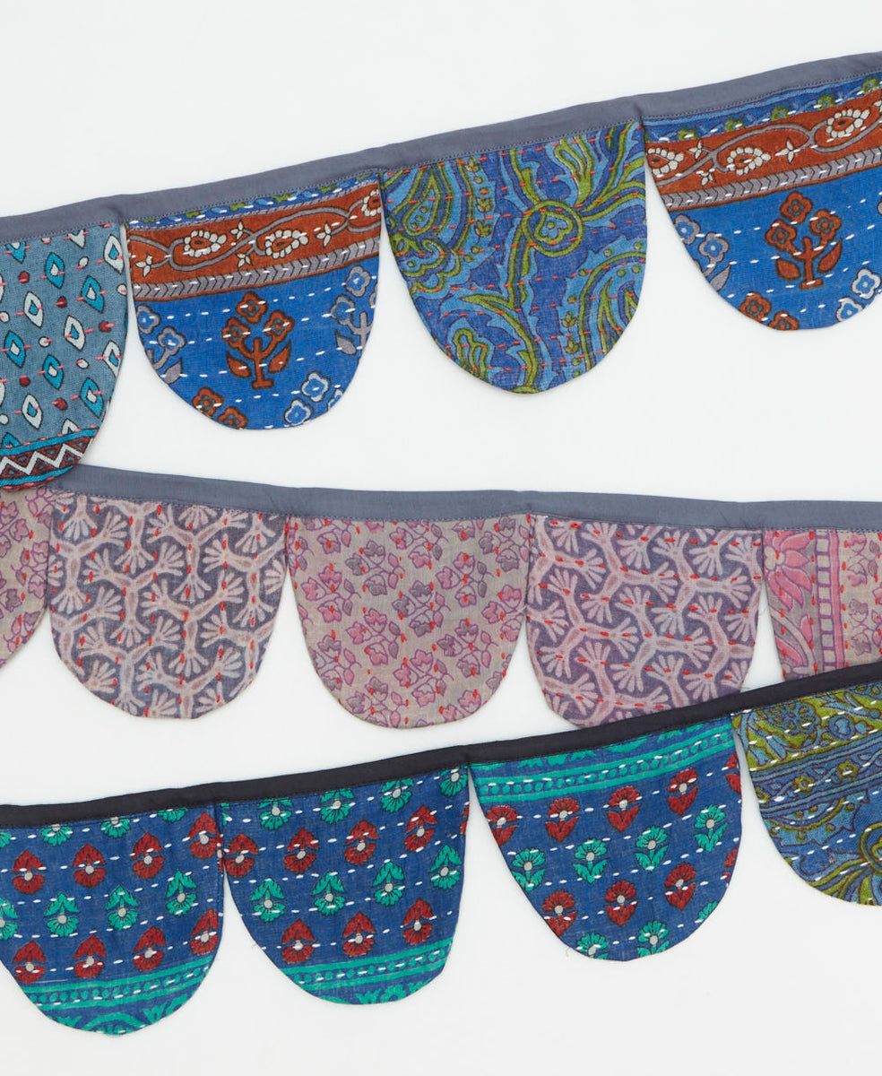 Kantha Scallop Banner | Ethically Made Bunting – Anchal Project